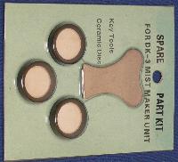 replacement disks and key for M003 high output mist maker